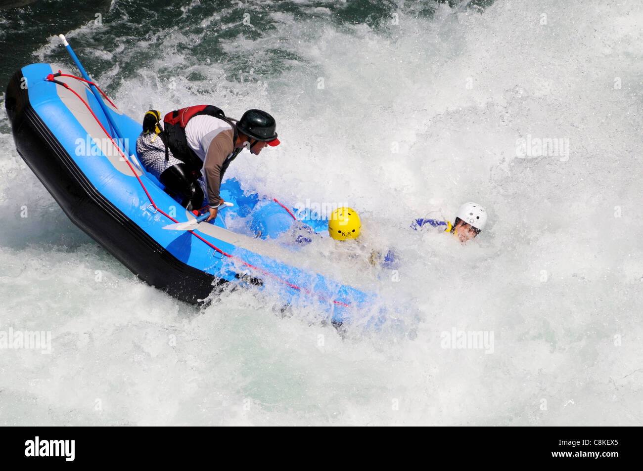Whitewater rafting helmet hi-res stock photography and images - Alamy
