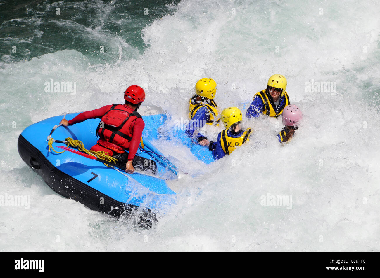 Whitewater rafting helmet hi-res stock photography and images - Alamy