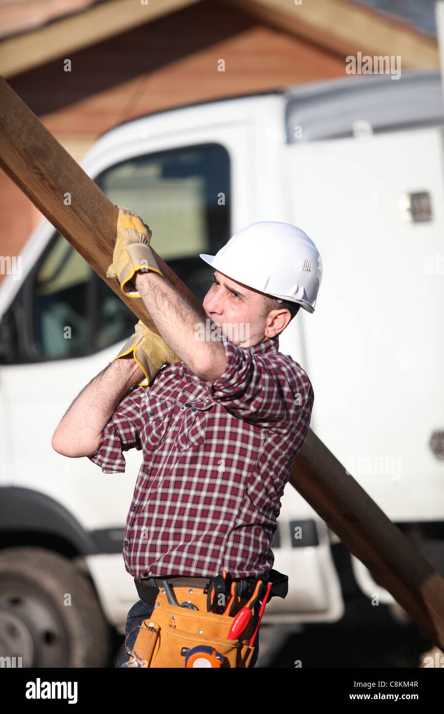 Heavy plank hi-res stock photography and images - Alamy