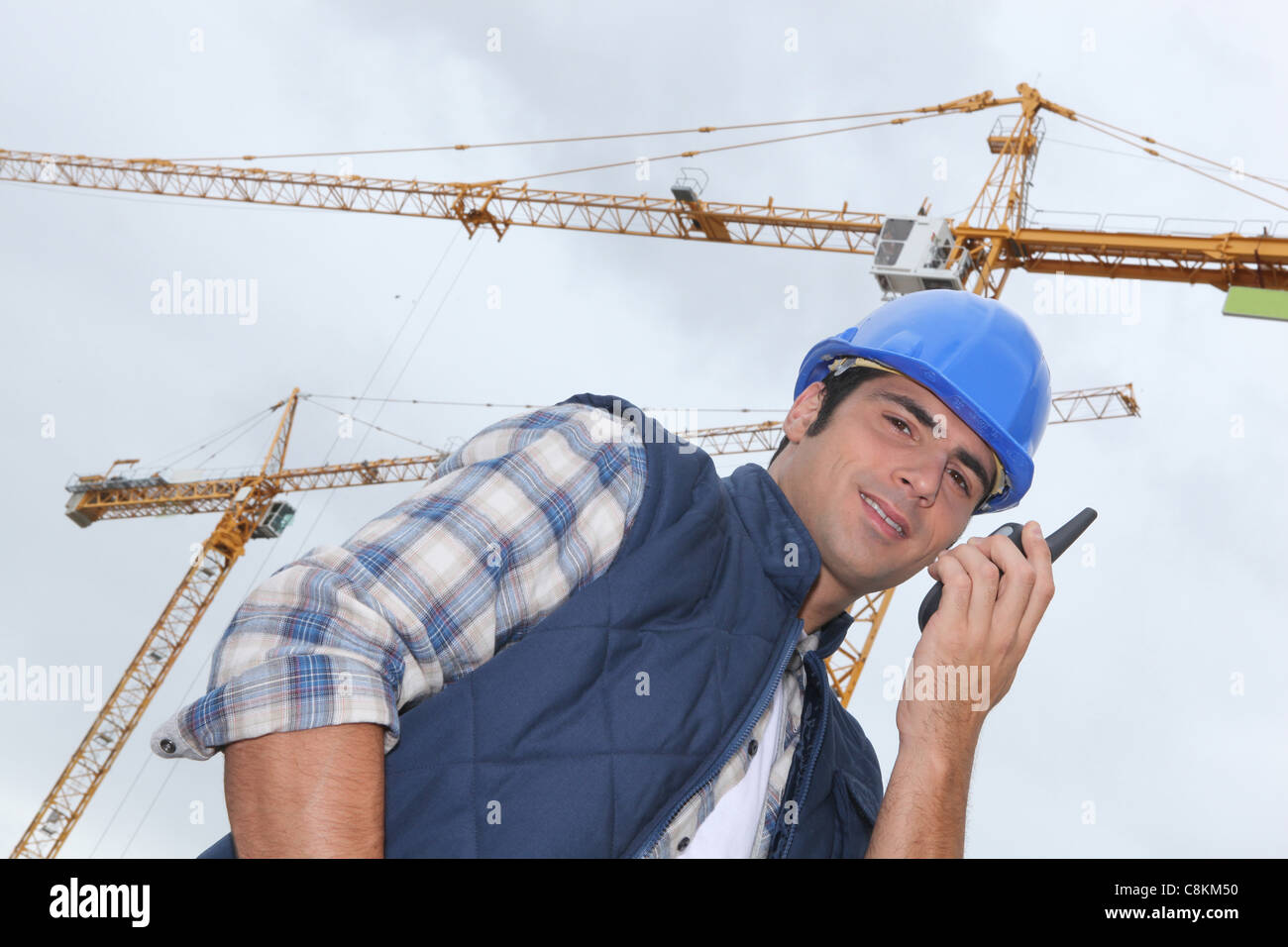 Project manager outside Stock Photo - Alamy