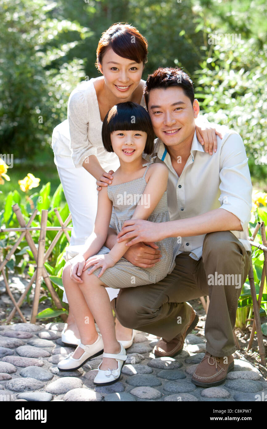 Portrait Of a family Stock Photo - Alamy