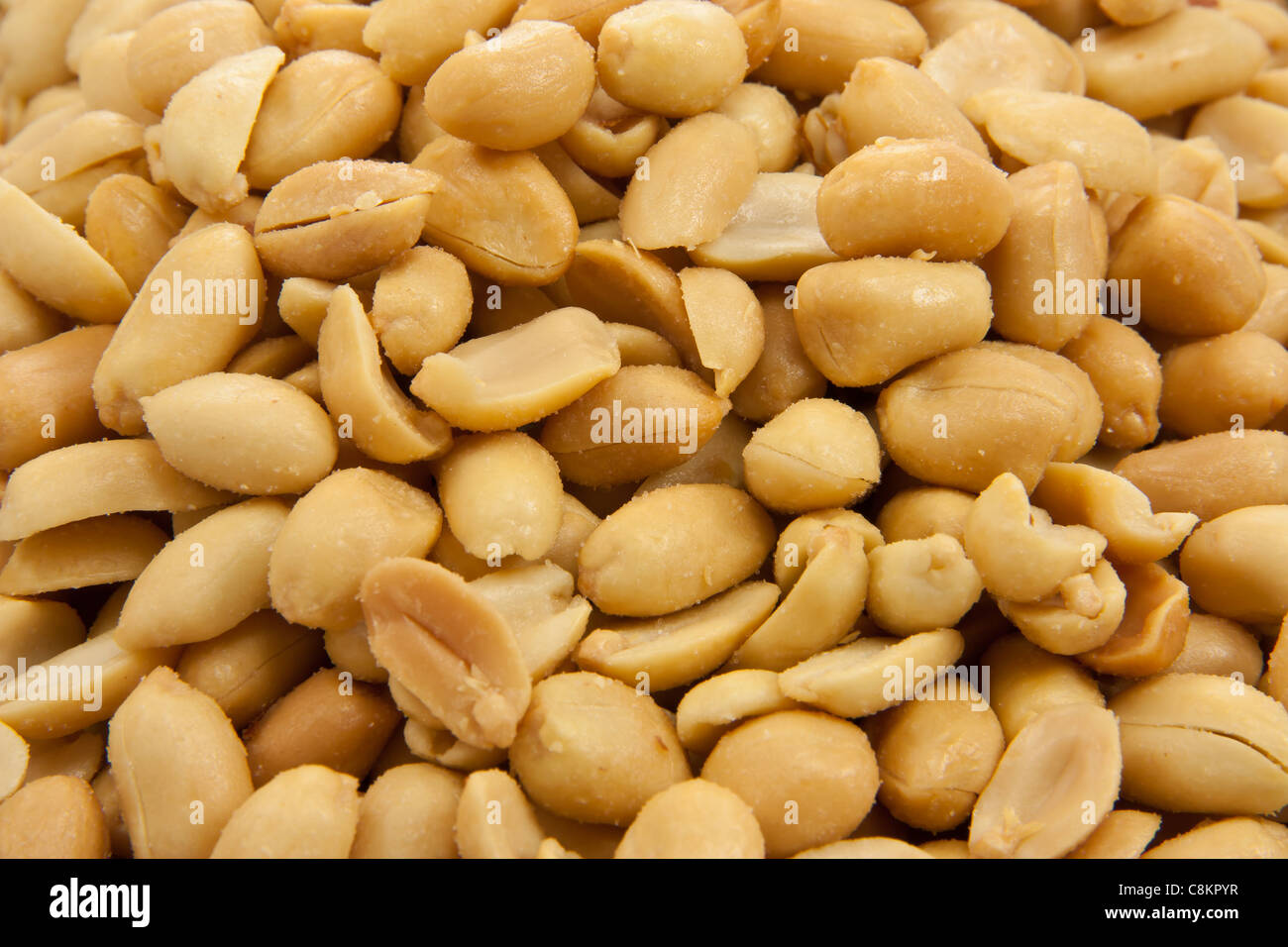 Close up picture of a bunch of peanuts Stock Photo - Alamy