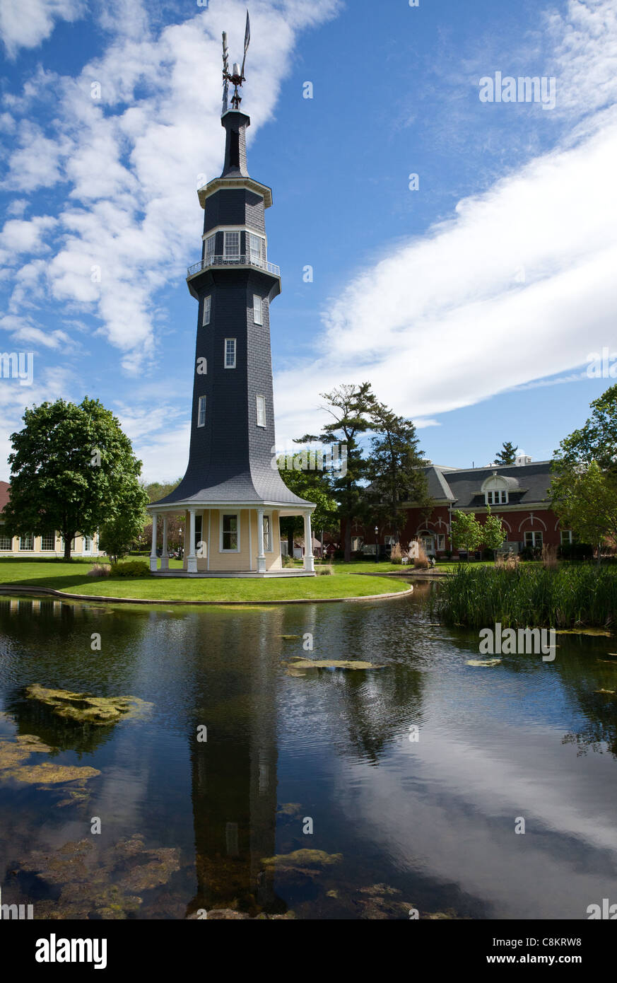 U.S.A. Illinois, Route 66, Dwight, the old Wind Mill Stock Photo - Alamy