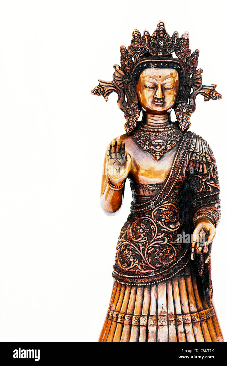Bronze buddha statue standing buddha hi-res stock photography and ...