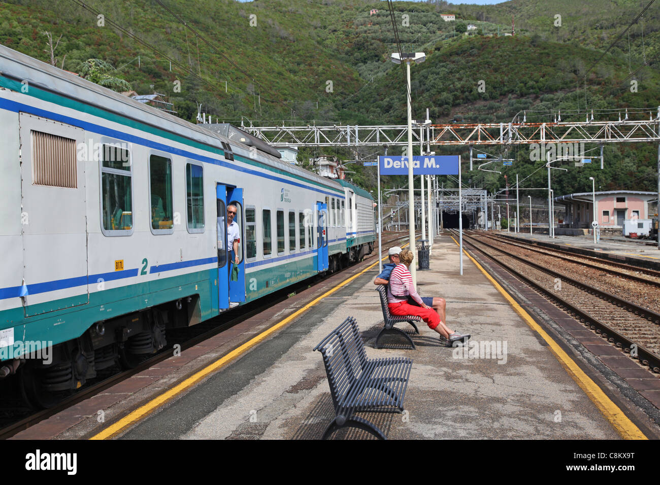 Italy. Cinque Terre - five lands. Italian Riviera - Liguria. Deiva ...
