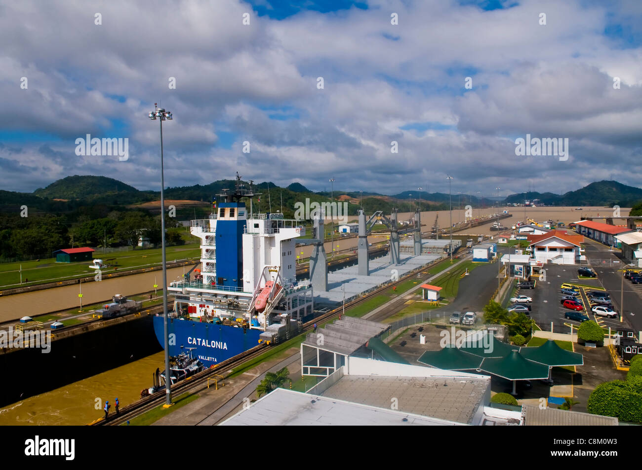 Panama canal gateway hi-res stock photography and images - Alamy