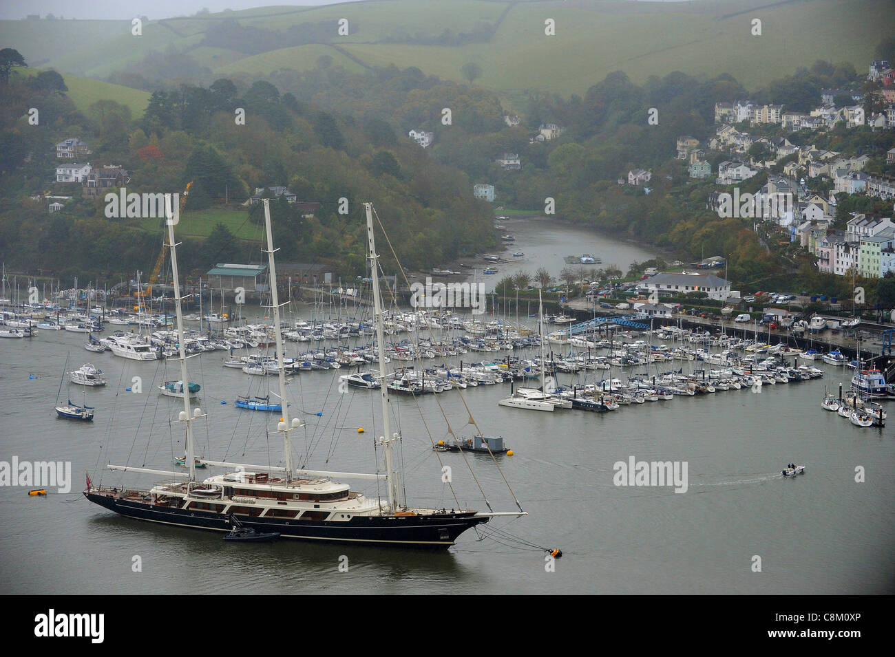 The super-yacht Eos - the largest private sailing yacht in the world ...
