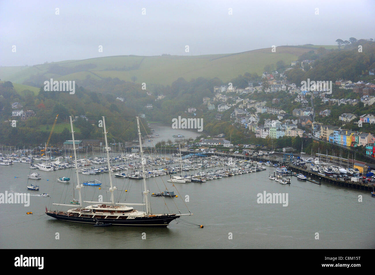 The super-yacht Eos - the largest private sailing yacht in the world ...