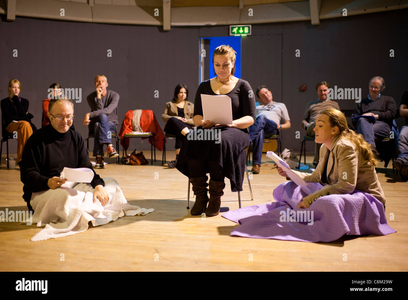 Rehearsed hi-res stock photography and images - Alamy