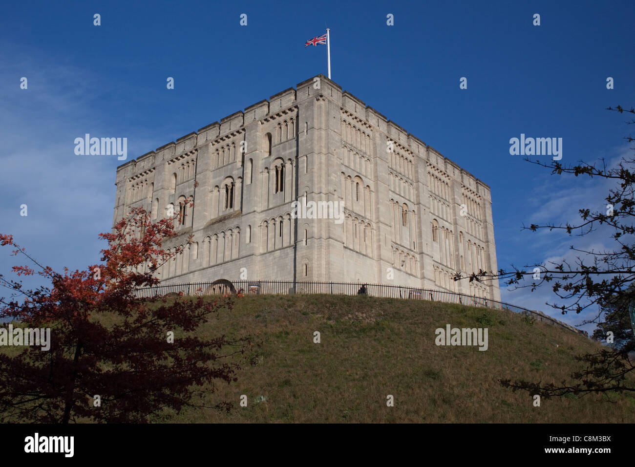 Norwich Castle in the centre of the city, Norfolk Stock Photo - Alamy