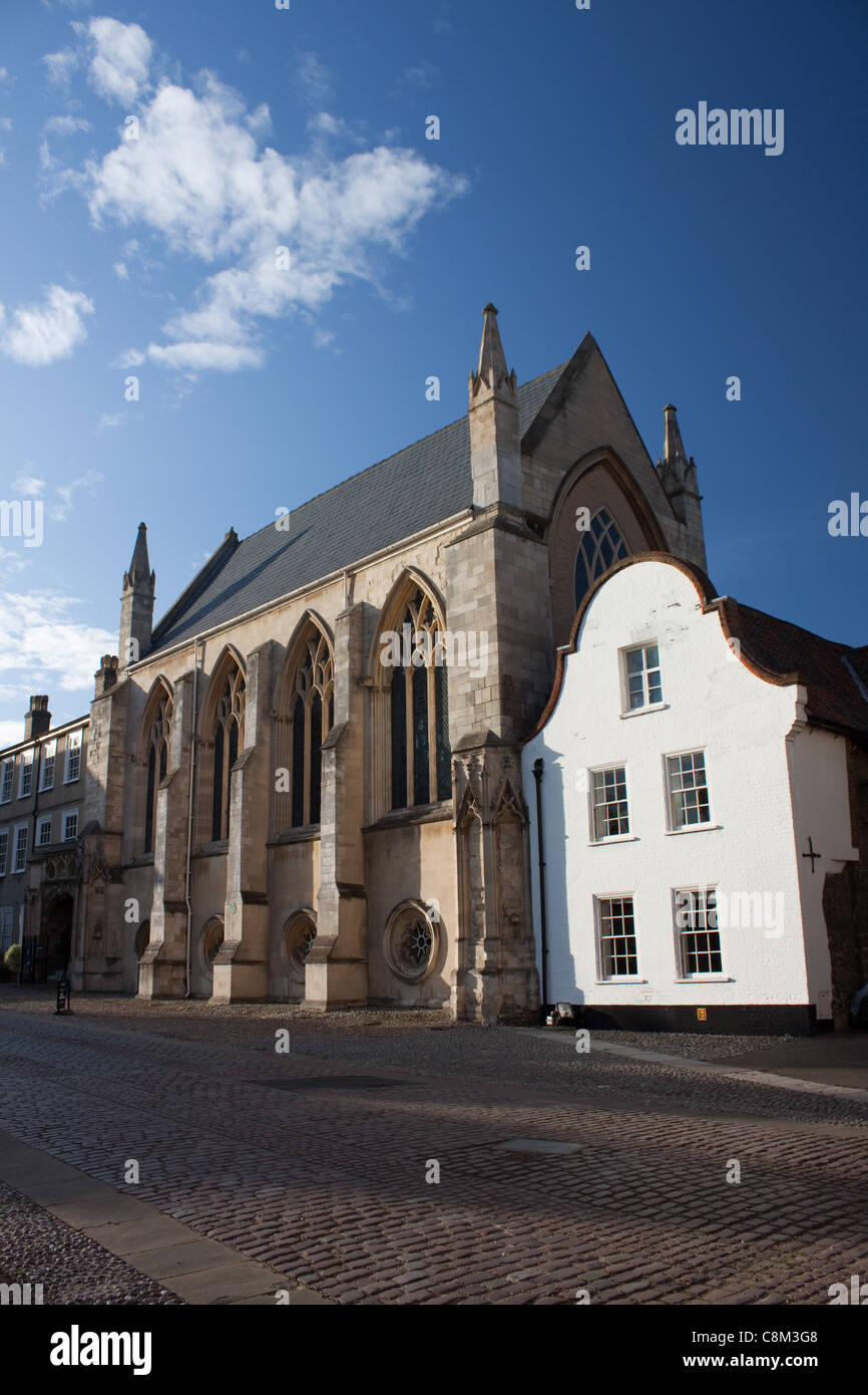 The old Norwich School in the Cathedral precinct, founded in 1316 ...
