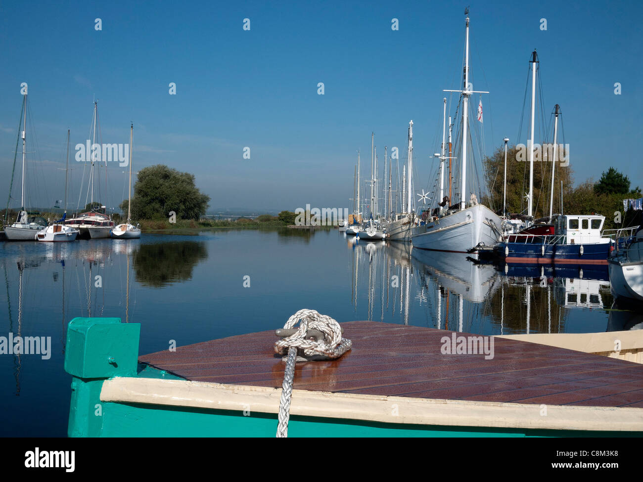 Exeter canal hi-res stock photography and images - Alamy
