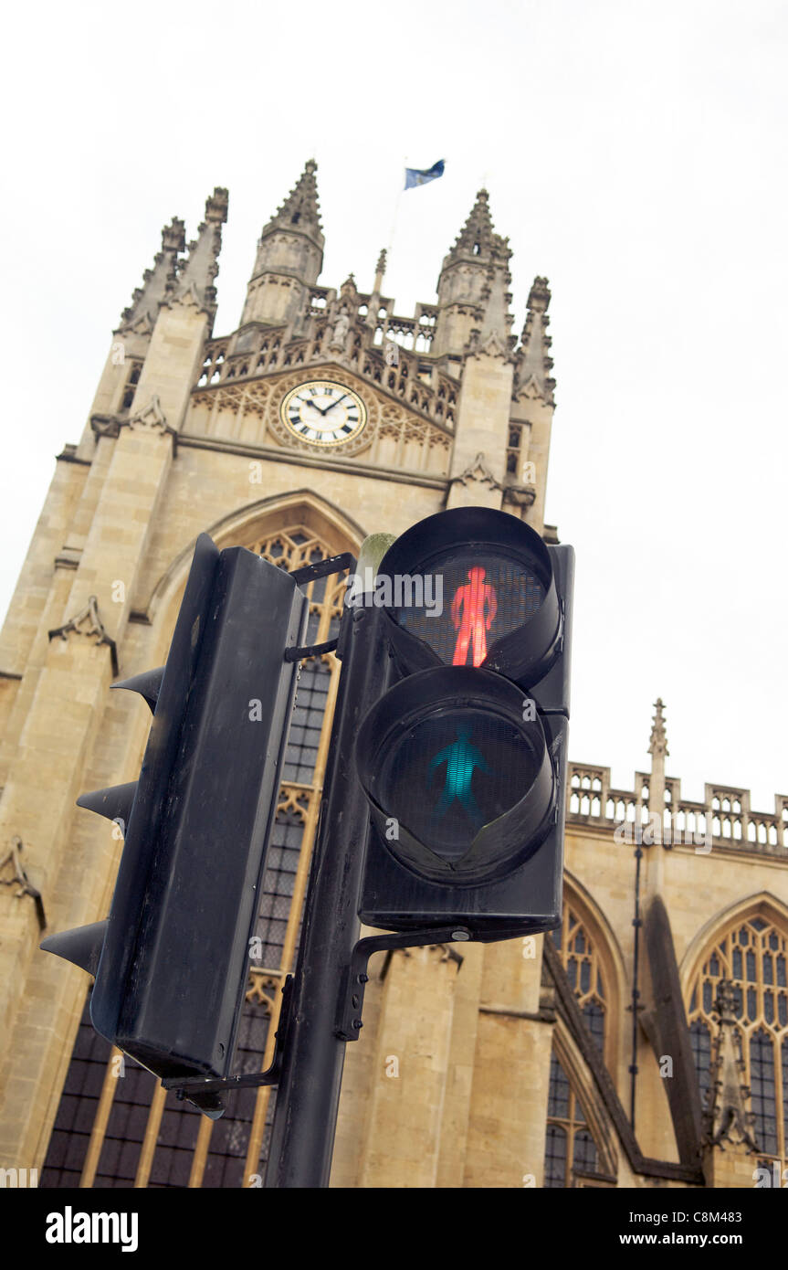 Bath abbey clock hi-res stock photography and images - Alamy