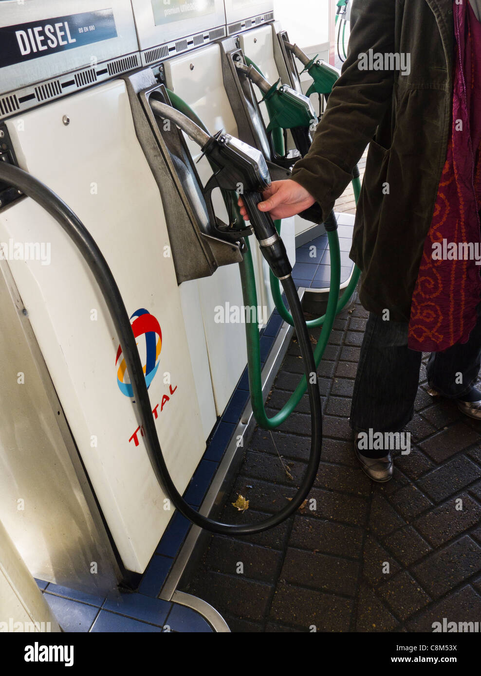 Total filling station hi-res stock photography and images - Alamy