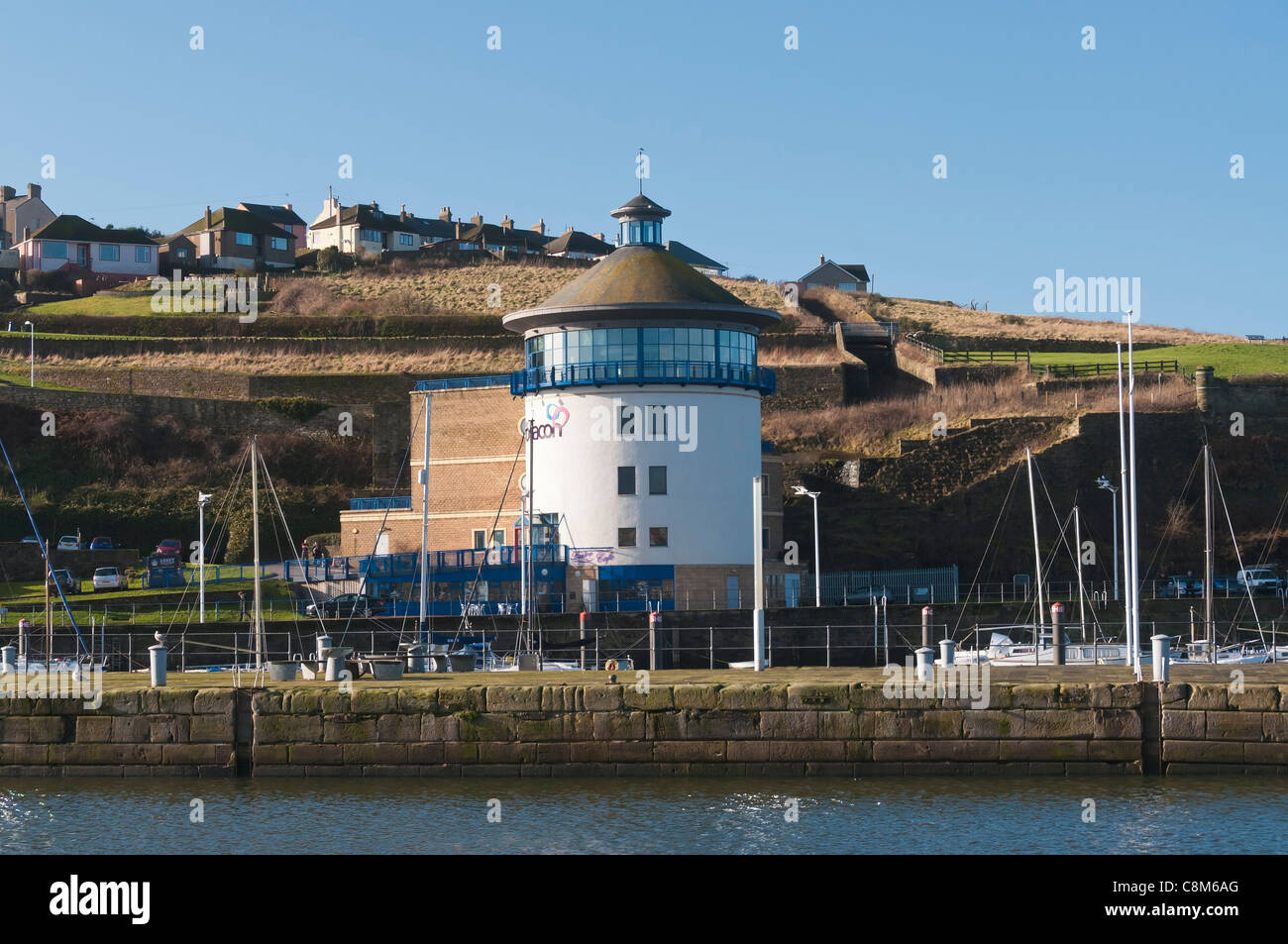 The Beacon museum and visitor centre at Whitehaven harbour, Cumbria ...