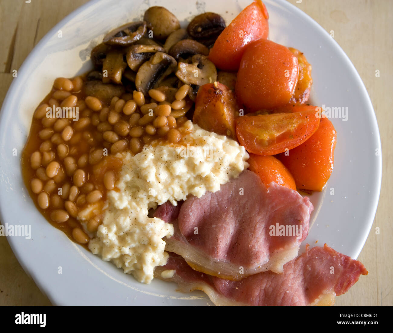 Full English Breakfast Stock Photo - Alamy