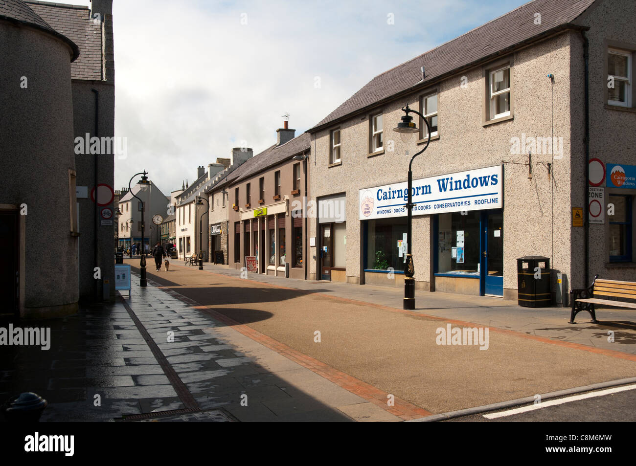High Street, Thurso, Caithness, Scotland, UK Stock Photo - Alamy