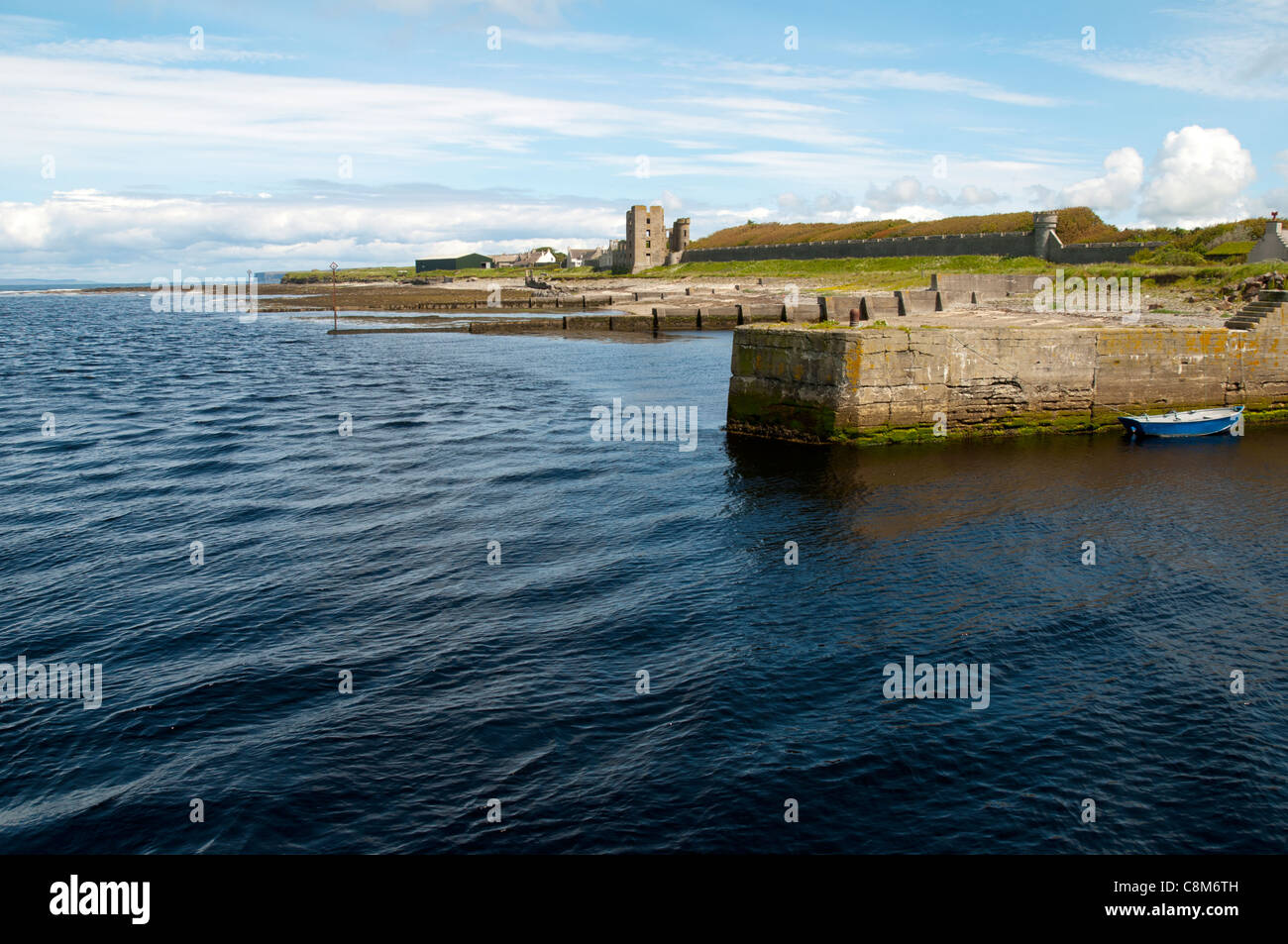 The Castle from the harbour, Thurso, Caithness, Scotland, UK Stock ...