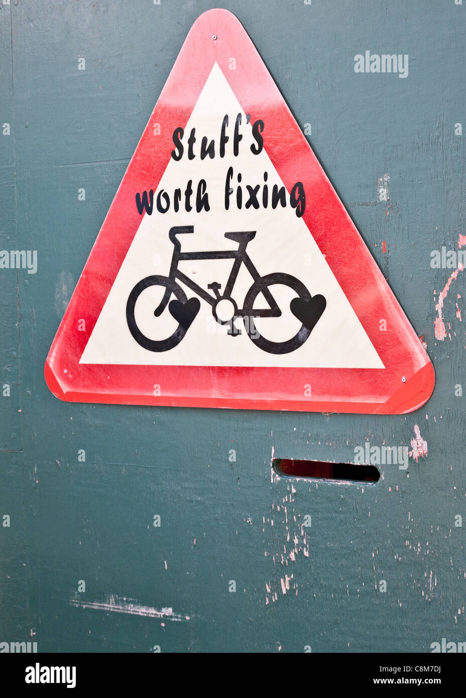 sign for recycling Stock Photo - Alamy