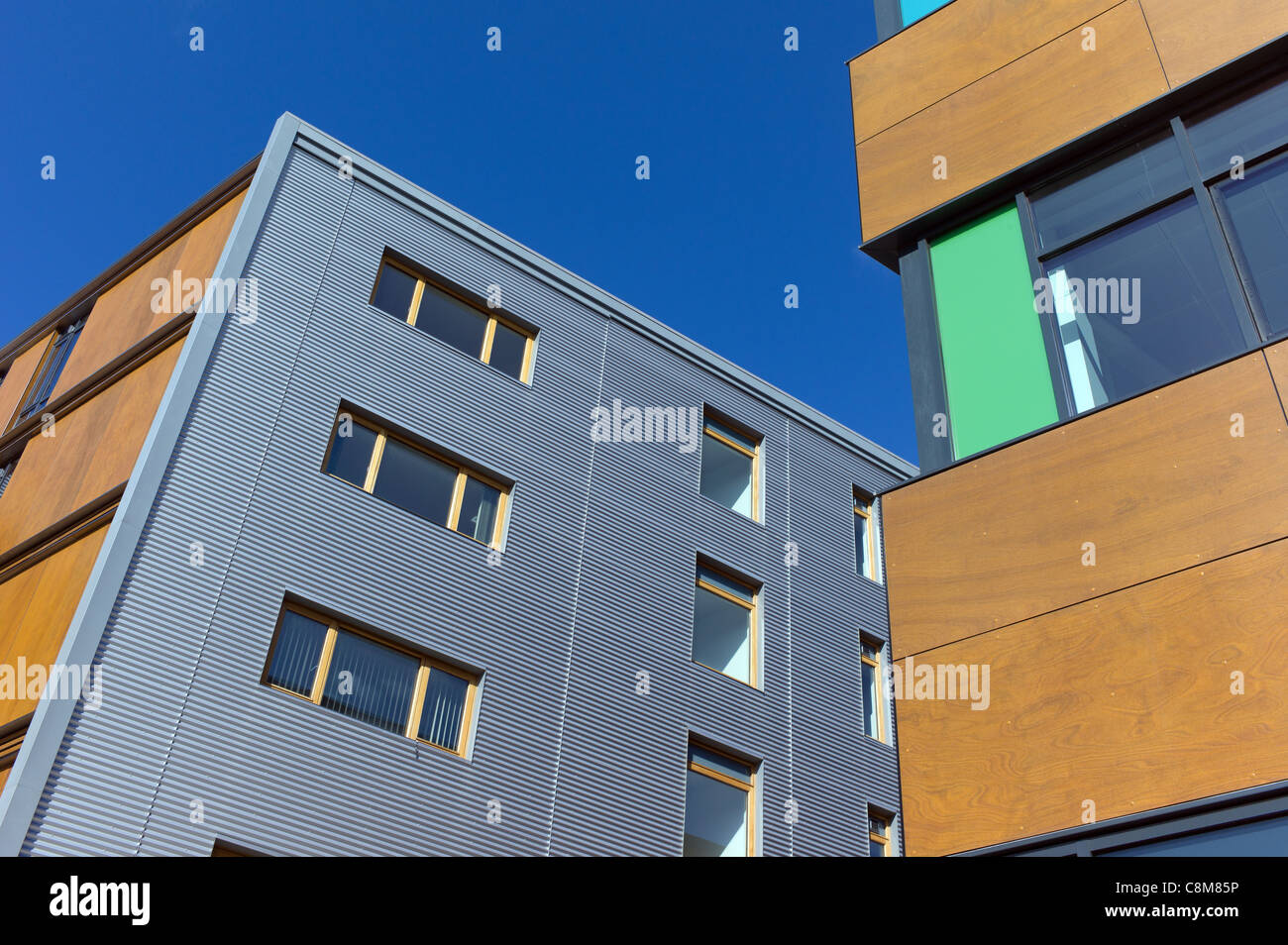 New building development in the city of Wakefield, West Yorkshire Stock ...