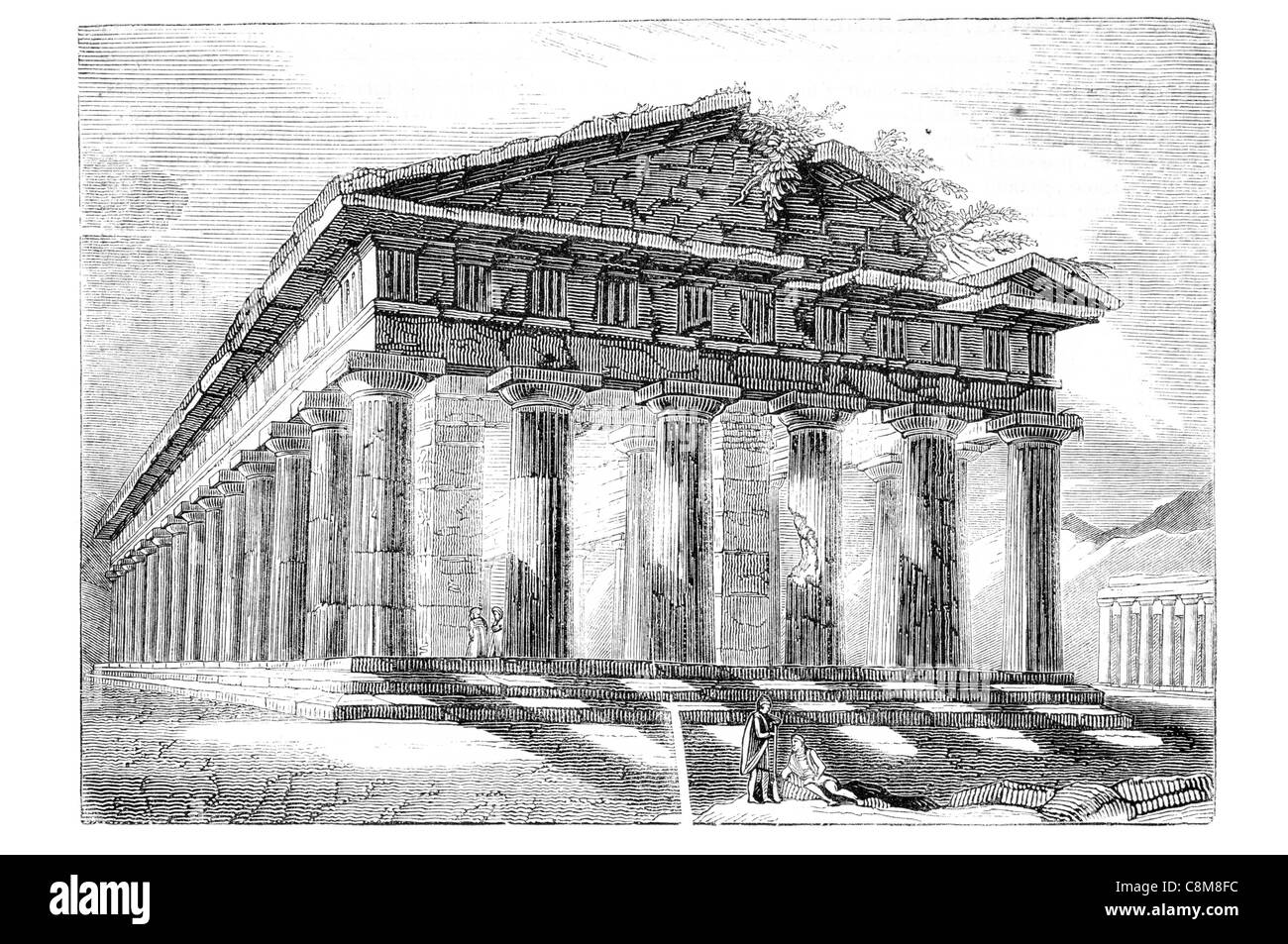 Ancient greek house drawing hi-res stock photography and images - Alamy