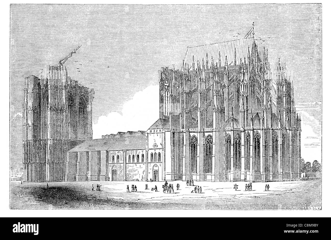 Victorian basilica style church hi-res stock photography and images - Alamy