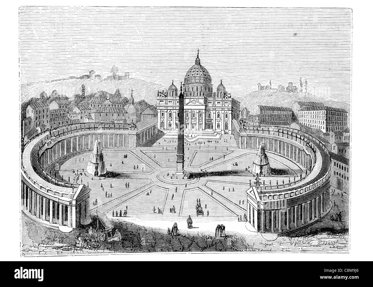 Papal Basilica Saint Peter Papale di San Pietro Vaticano Renaissance ...