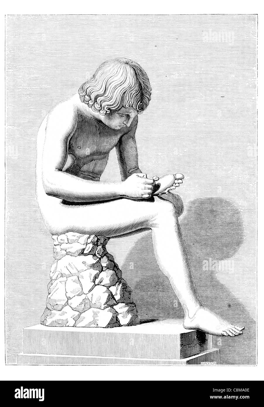 Splinter foot boy hi-res stock photography and images - Alamy