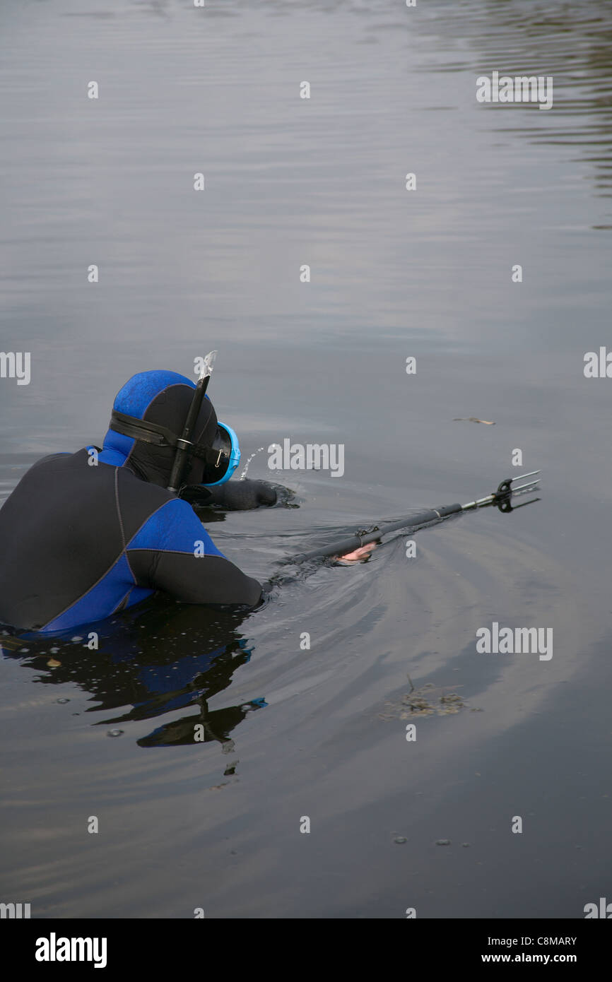 Underwater hunter hi-res stock photography and images - Alamy