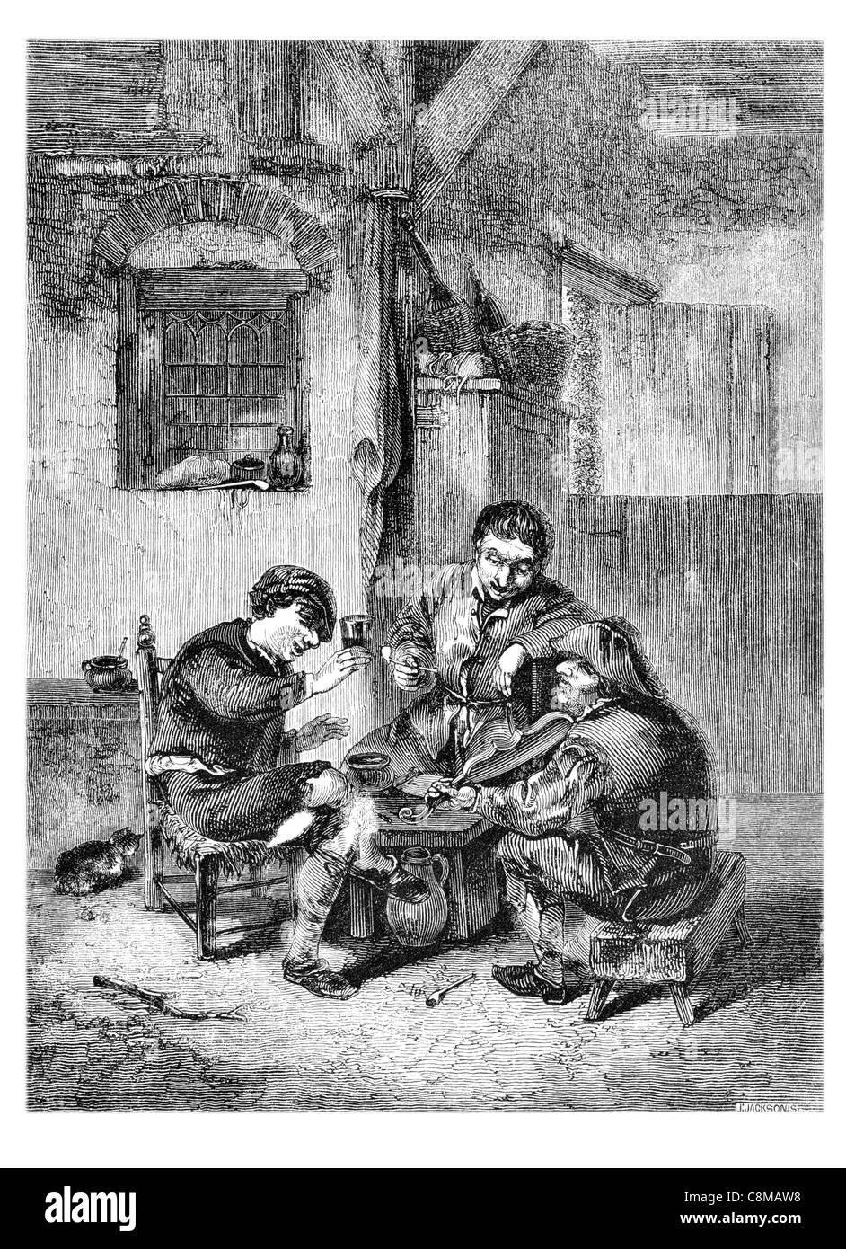 Victorian ale house Black and White Stock Photos & Images - Alamy