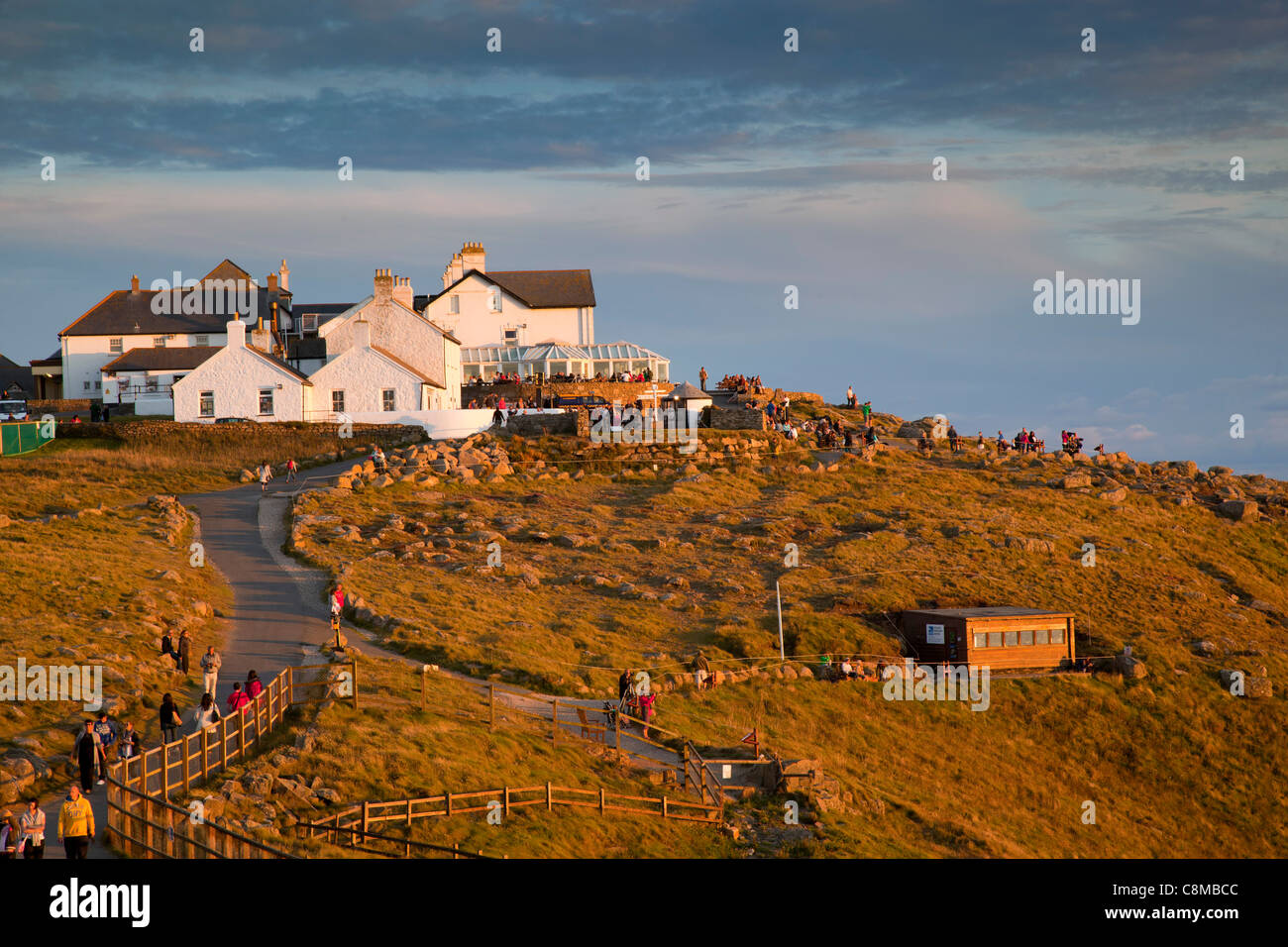 Land's End; Cornwall; UK; visitor attraction Stock Photo - Alamy