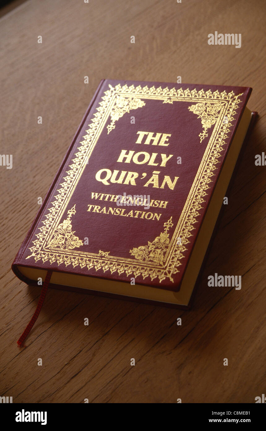 Holy koran book Stock Photo - Alamy