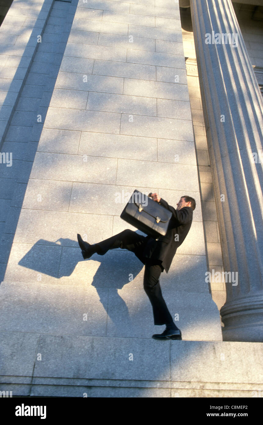 Walking on ledge hi-res stock photography and images - Alamy