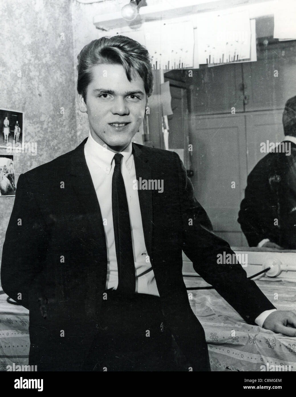 BRIAN HYLAND US pop singer about 1963 Stock Photo - Alamy