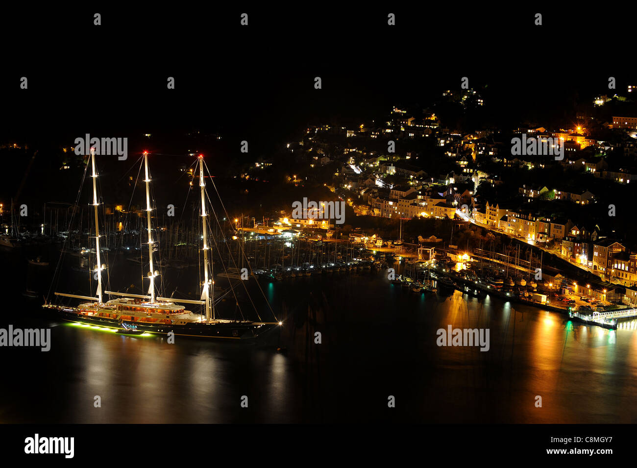 The super-yacht Eos - the largest private sailing yacht in the world ...