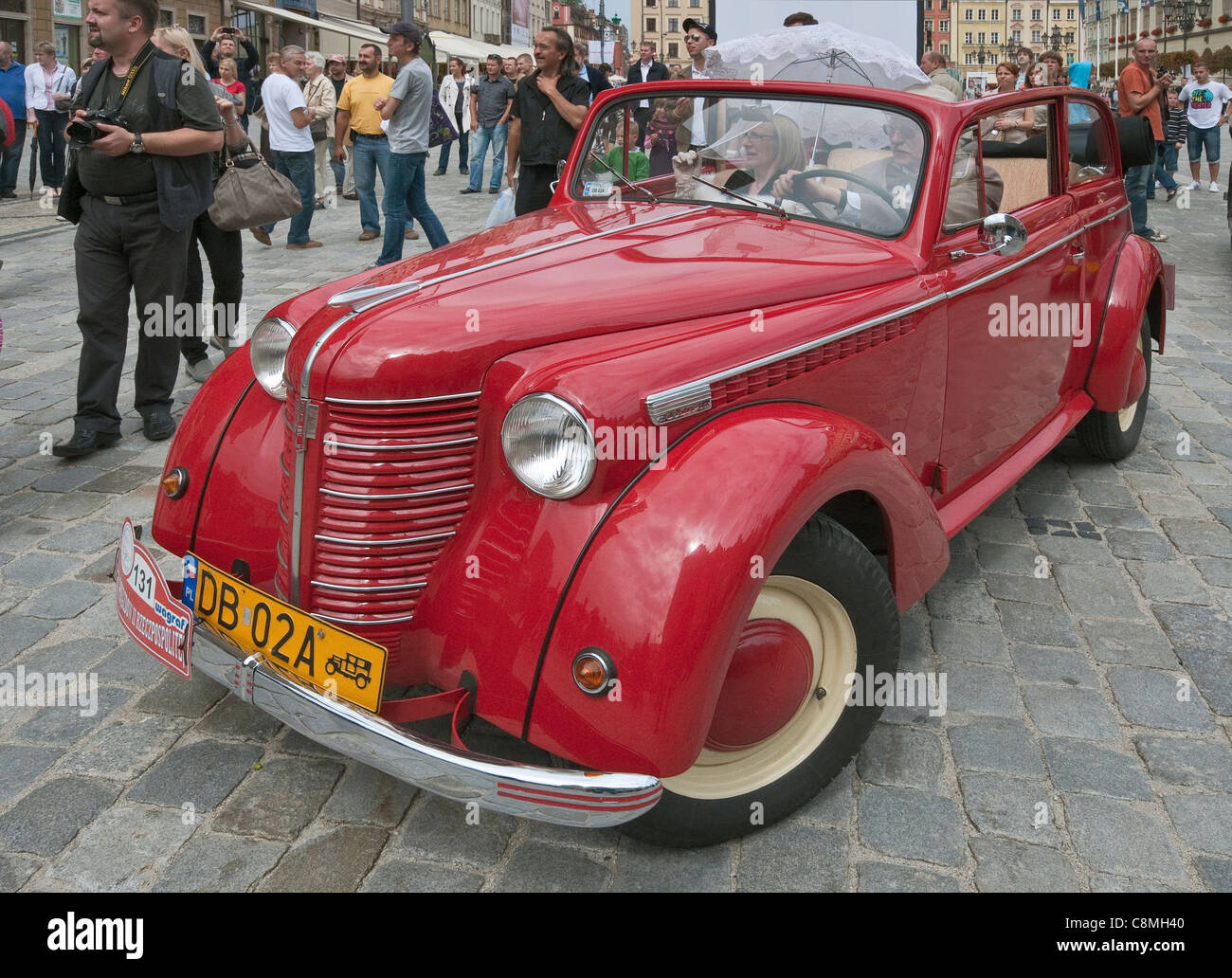 1930's Opel Olympia OL38 cabriolet, Vehicles of Interwar Poland Rally ...