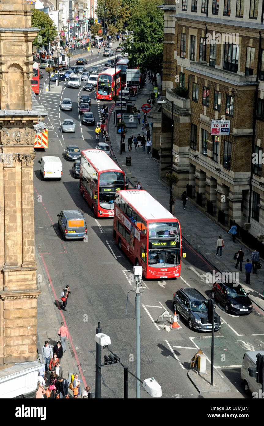 Busy street london hi-res stock photography and images - Alamy