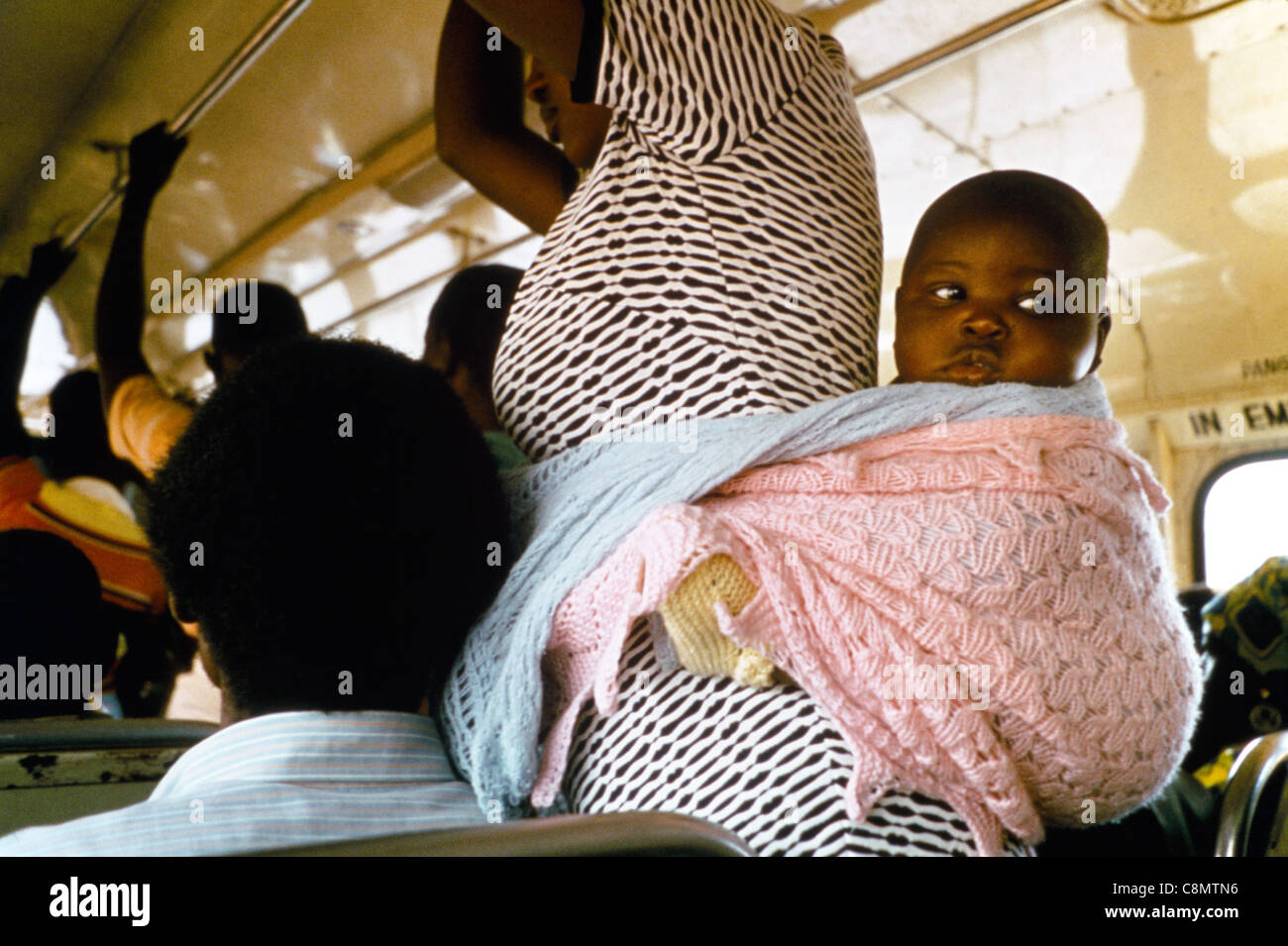 Woman baby bus hi-res stock photography and images - Alamy