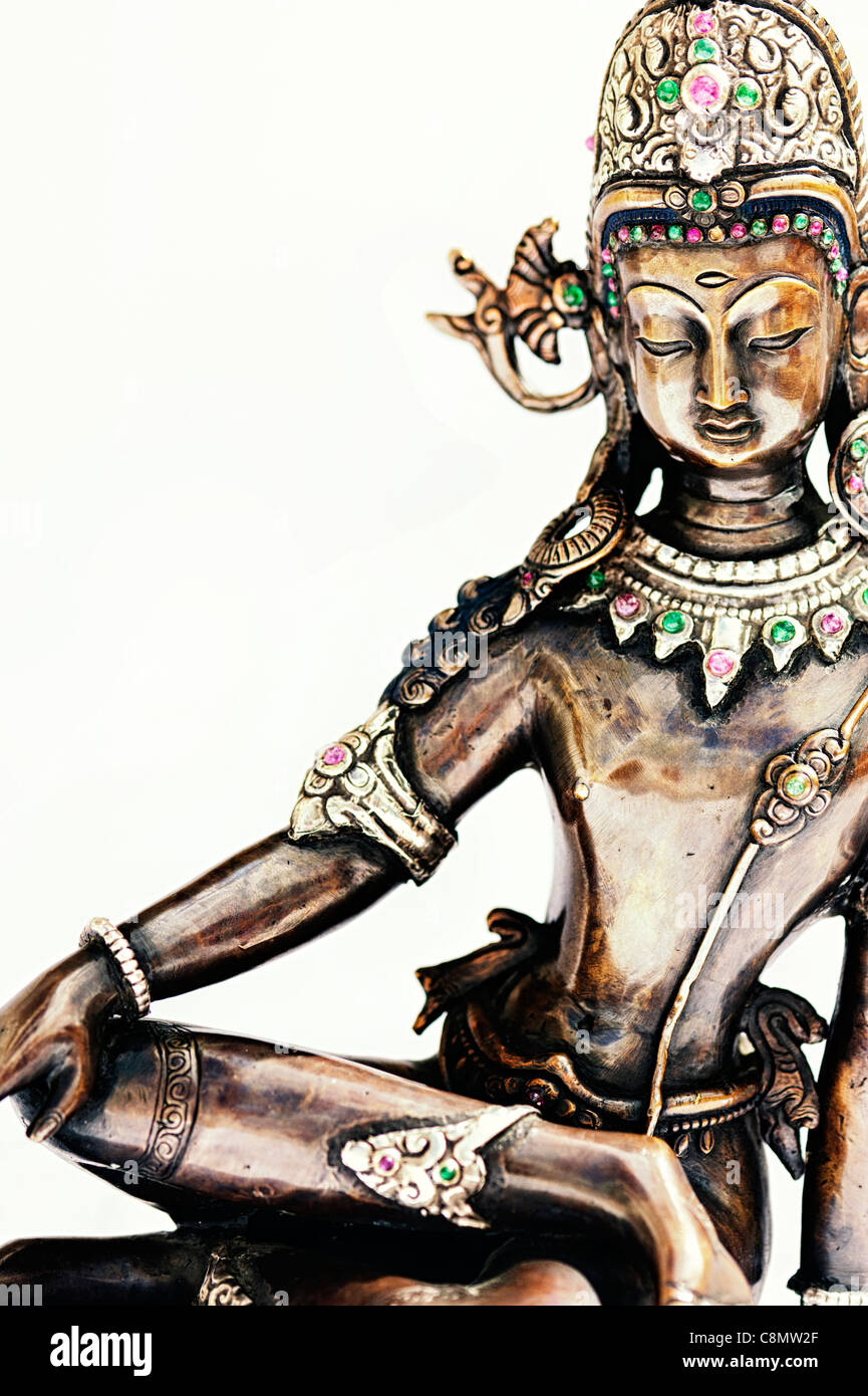 Indian statues sitting hi-res stock photography and images - Alamy