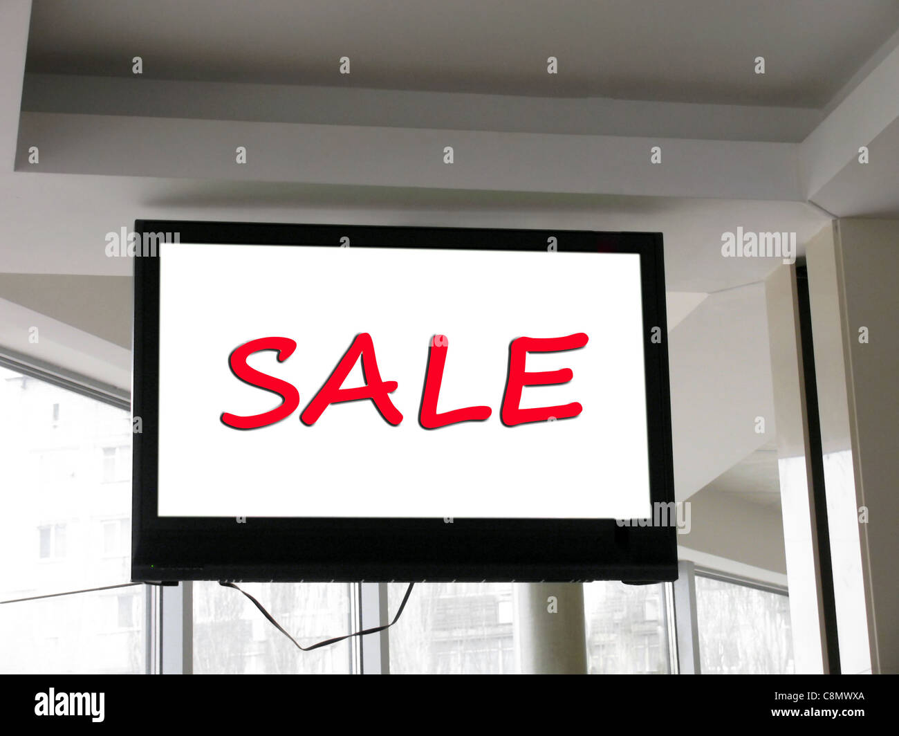 Tv screen message hi-res stock photography and images - Alamy