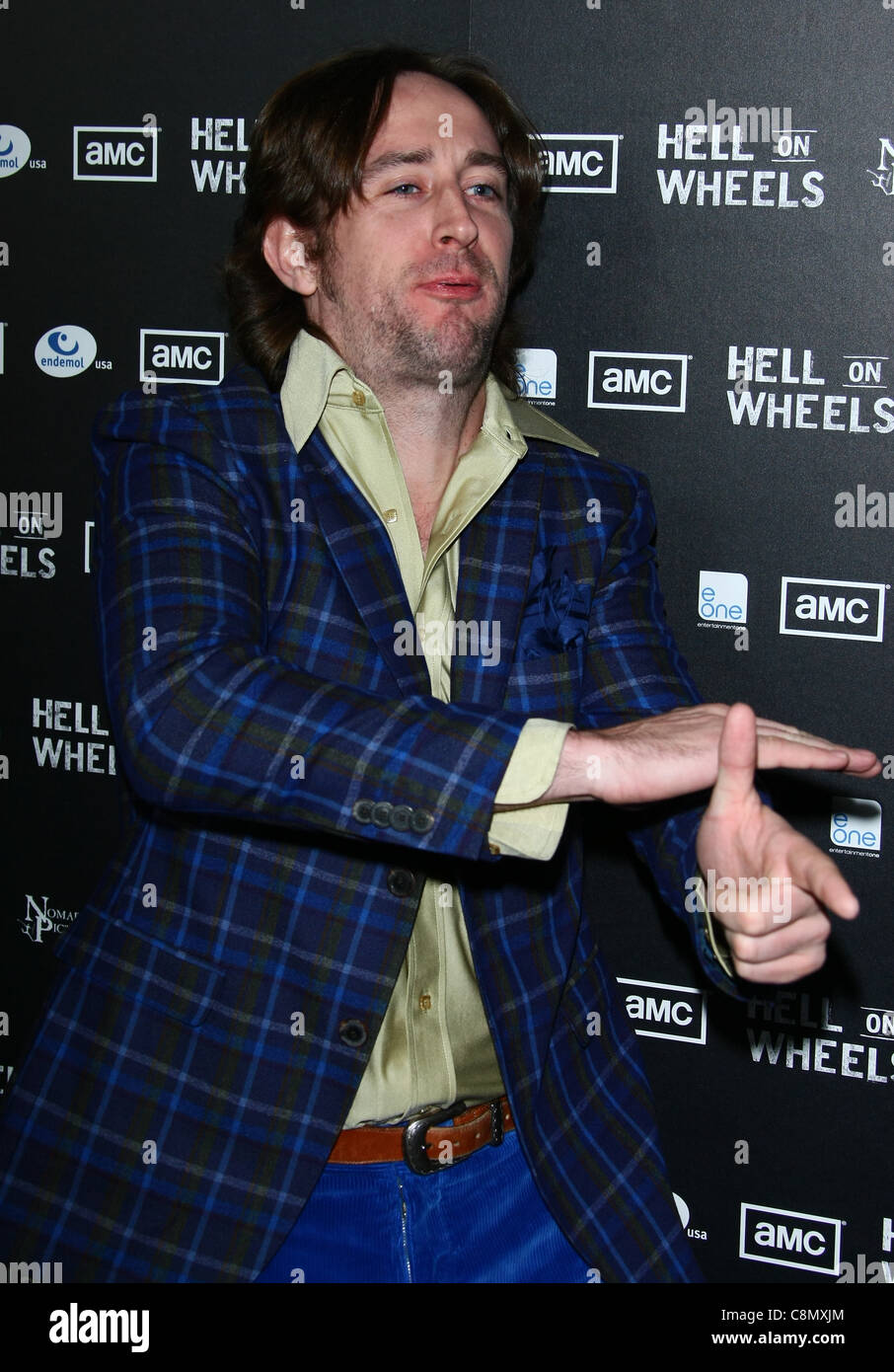 PHIL BURKE HELL ON WHEELS. AMC PREMIERE DOWNTOWN LOS ANGELES CALIFORNIA ...