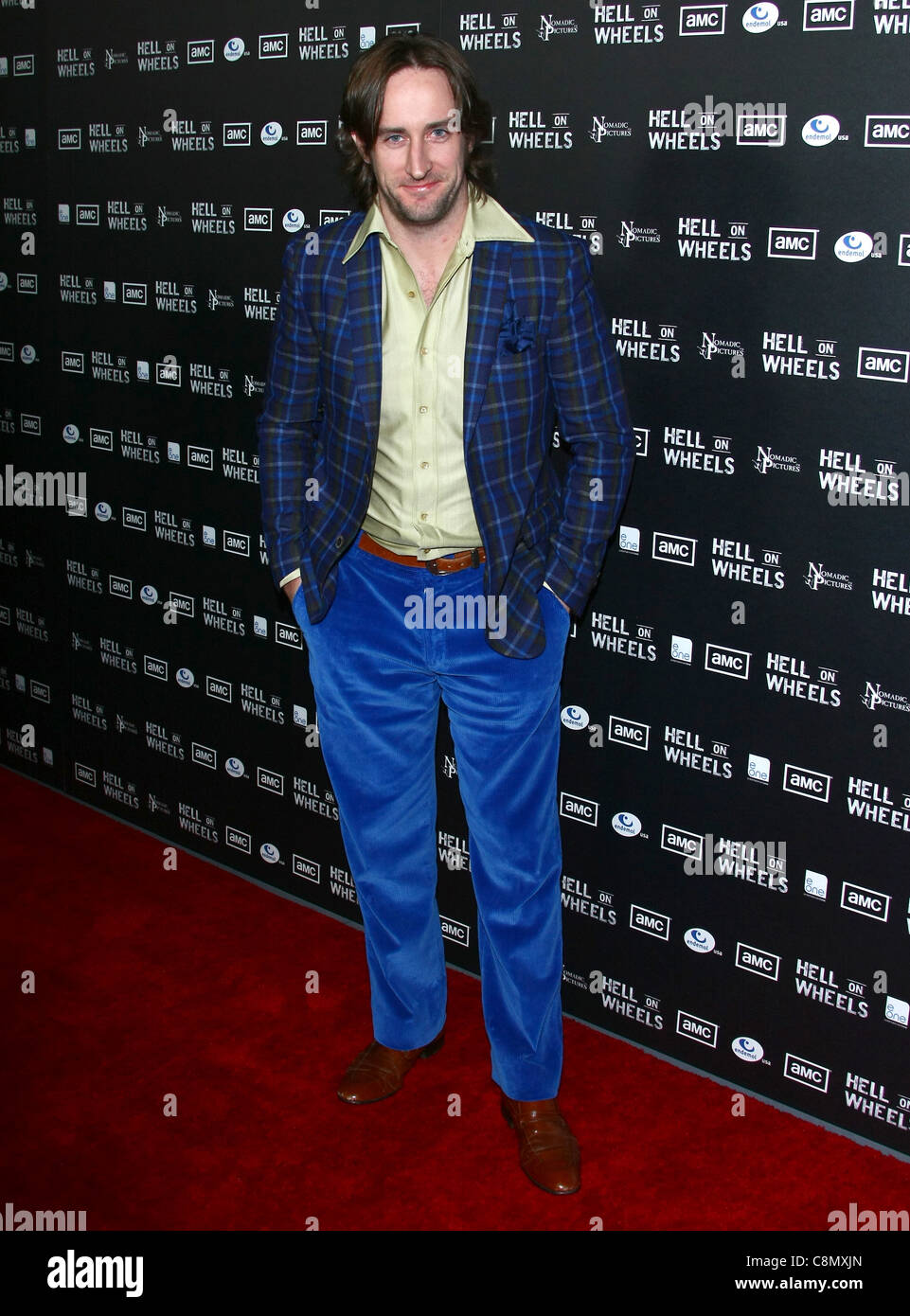 PHIL BURKE HELL ON WHEELS. AMC PREMIERE DOWNTOWN LOS ANGELES CALIFORNIA ...