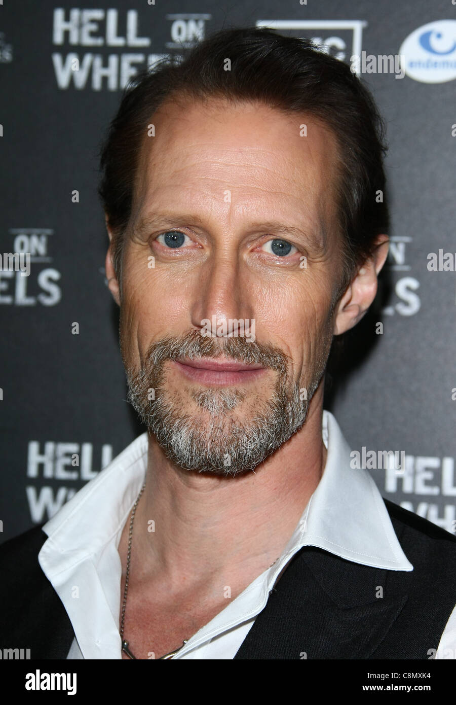 CHRISTOPHER HEYERDAHL HELL ON WHEELS. AMC PREMIERE DOWNTOWN LOS ANGELES ...