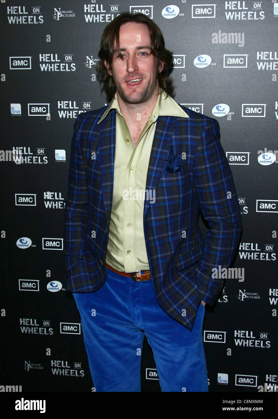 PHIL BURKE HELL ON WHEELS. AMC PREMIERE DOWNTOWN LOS ANGELES CALIFORNIA ...