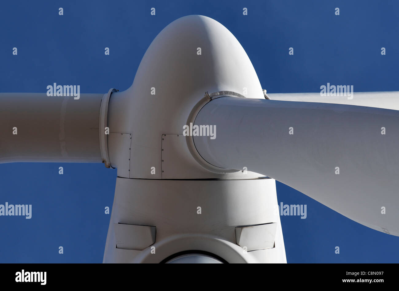 detail top of a windmill for electric power production Stock Photo - Alamy