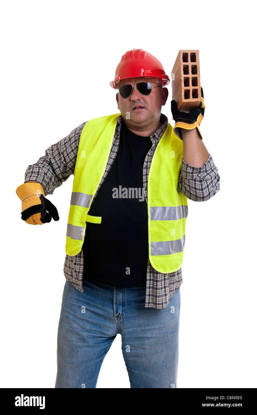 Fat builder hi-res stock photography and images - Alamy