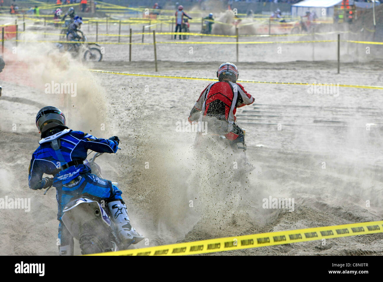 Motorcycling on the beach hi-res stock photography and images - Alamy