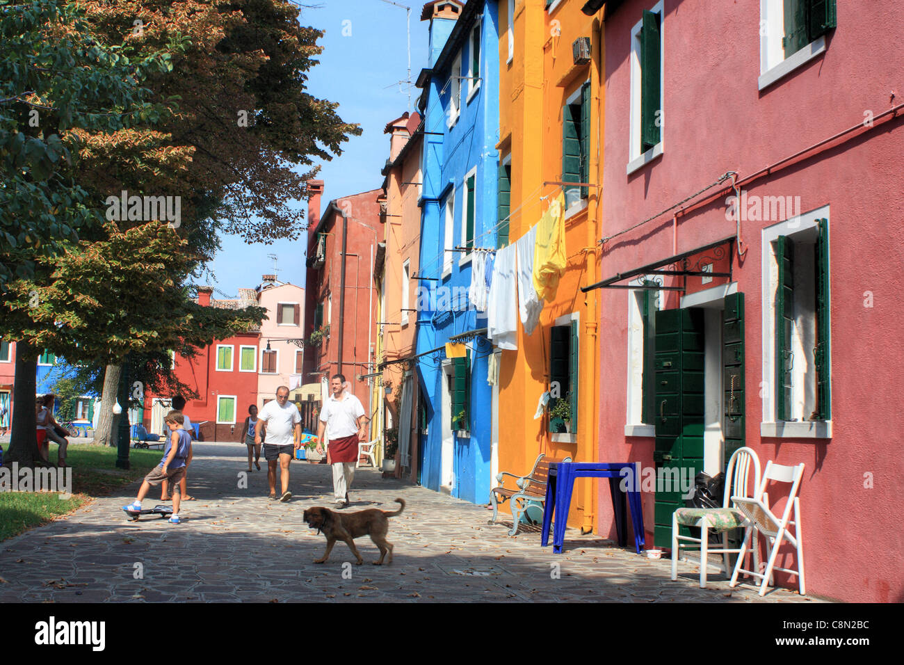 Burano island | venice hi-res stock photography and images - Alamy