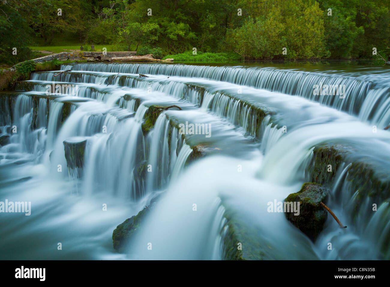 Monsal Dale Waterfall High Resolution Stock Photography and Images - Alamy