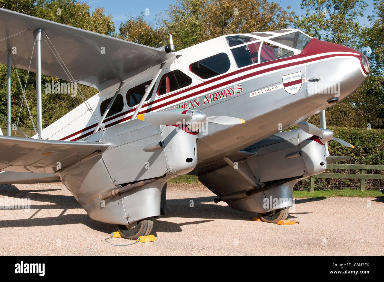 Shuttleworth Trust-owned de Havilland DH.89a Dragon Rapide in the ...